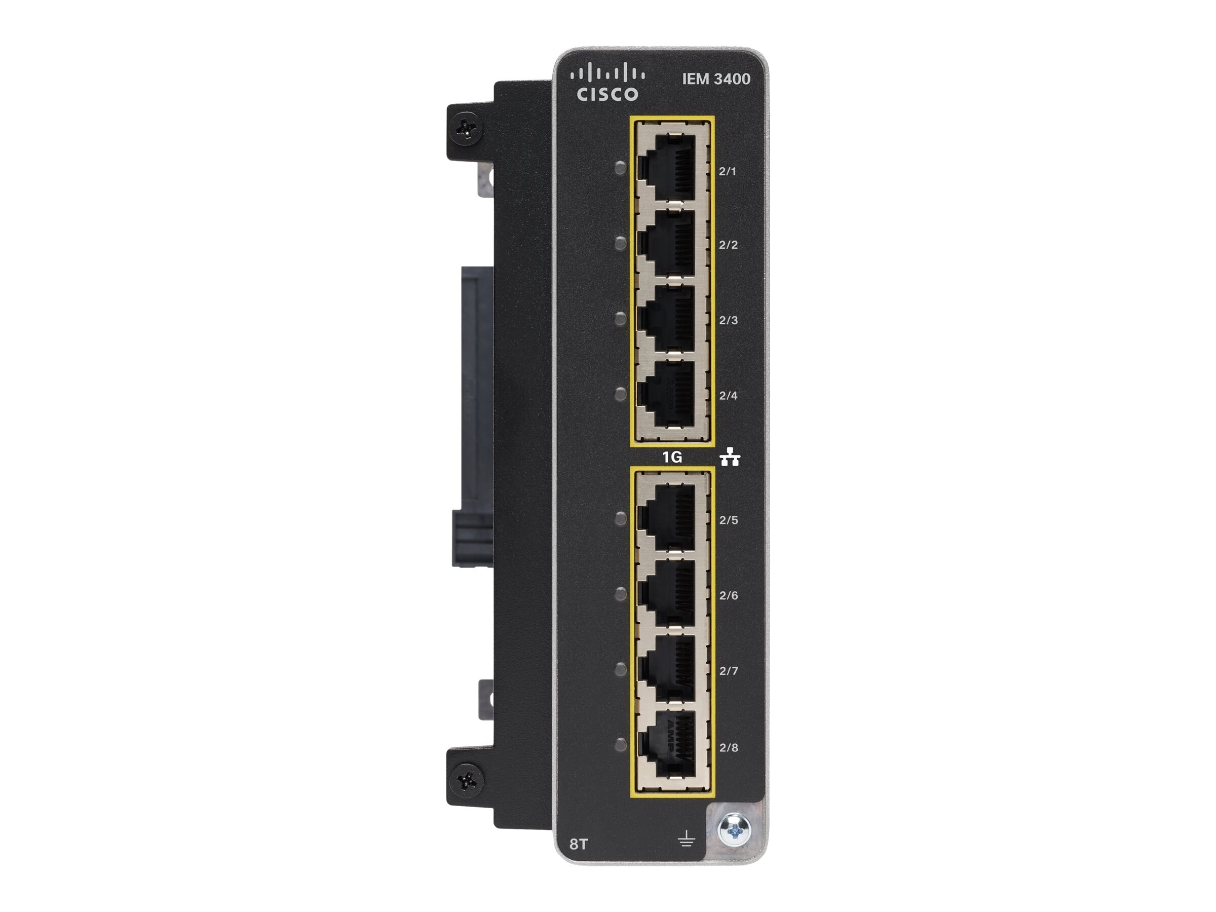 Cisco Catalyst IE3400 Rugged Series Advanced Expansion Module (IEM-3400 ...