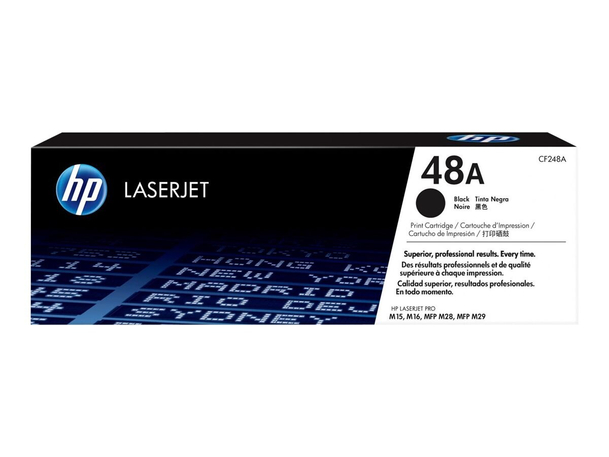 HP 48A (CF248A) Black Original LaserJet Toner Cartridge (CF248A)