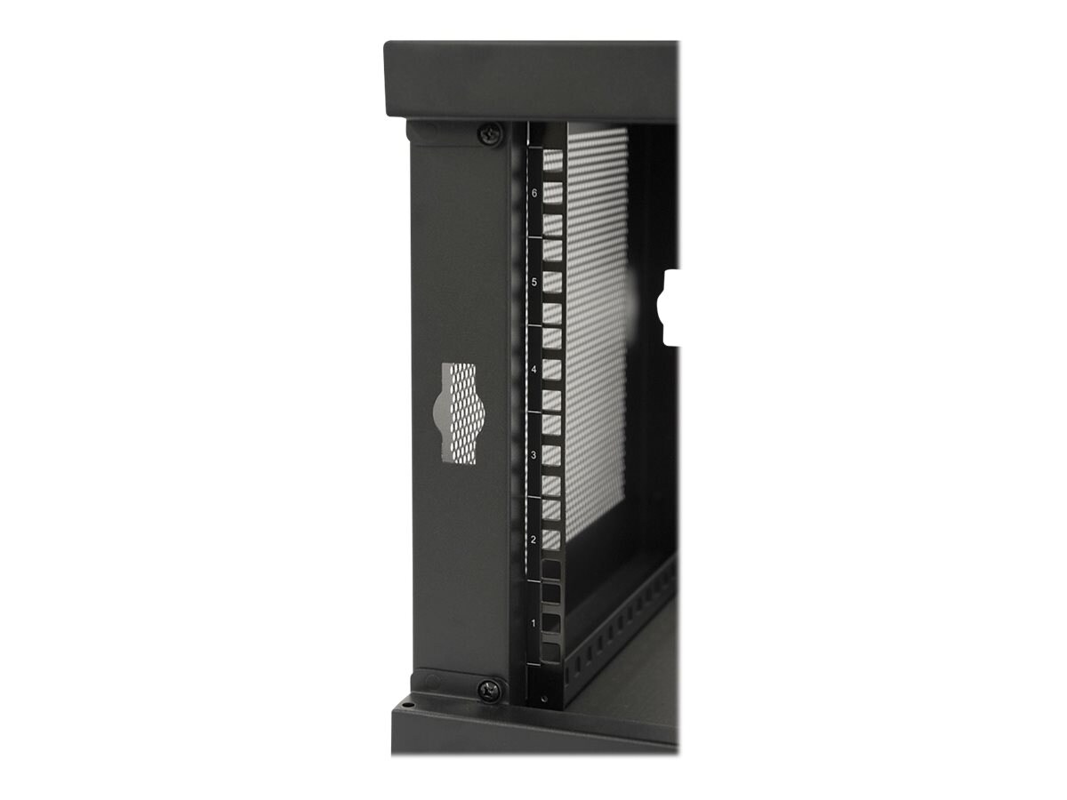 Tripp Lite 6u Wall Mount Rack Enclosure Server Cabinet 16 5 Deep Switch ...