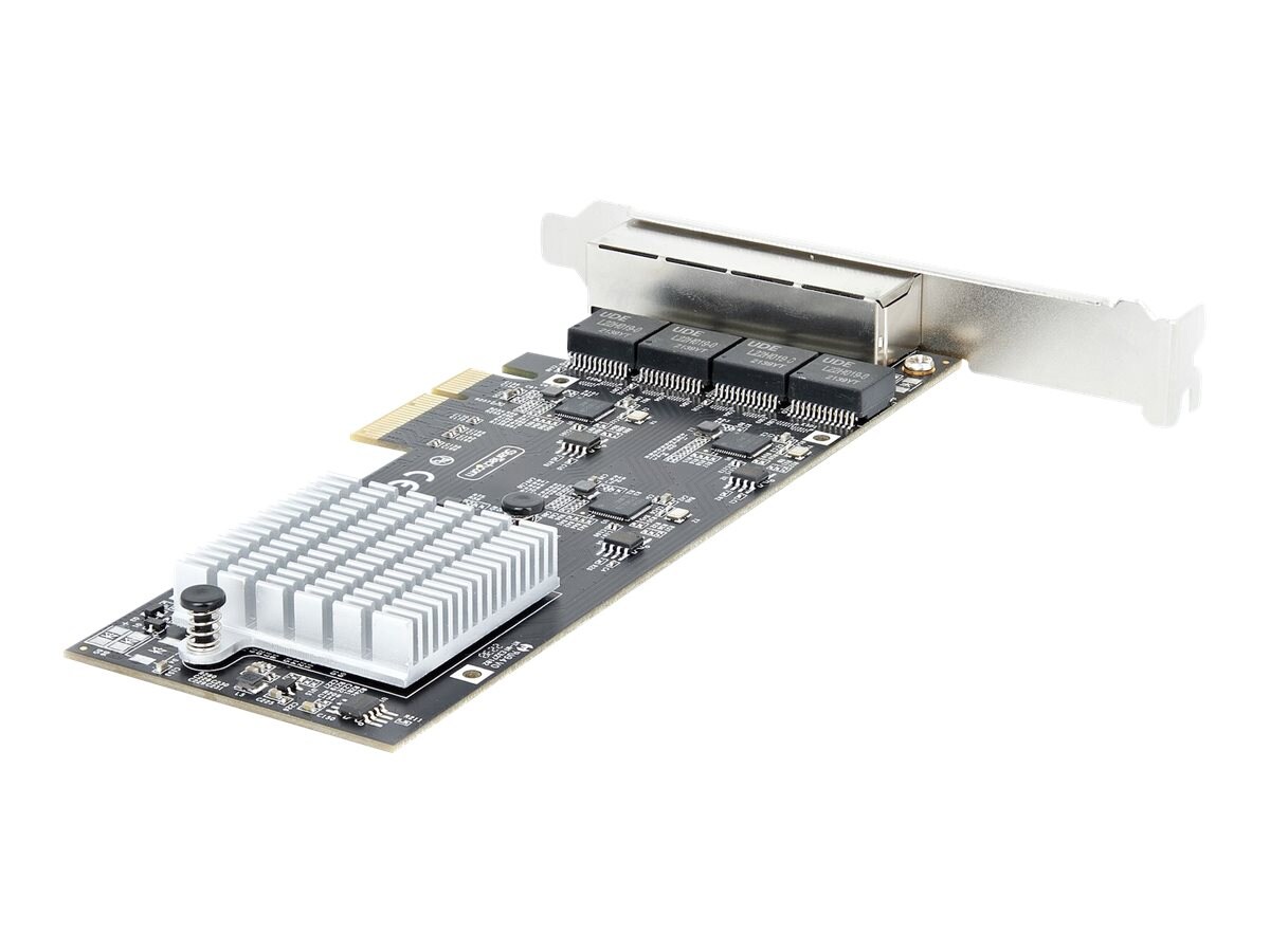 StarTech.com 4-Port 2.5Gbps NBASE-T PCIe Intel I225-V Network (PR42GI-NETWORK-CARD)