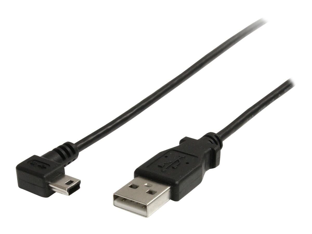 StarTech.com Mini USB 2.0 Cable, USB Type A to USB Type B Mini ...