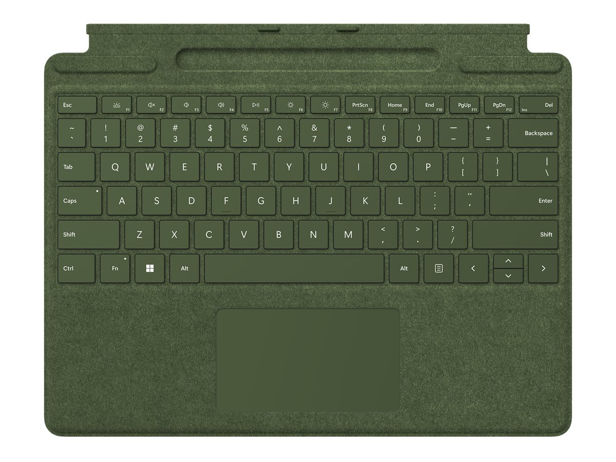 Microsoft Surface Pro Signature Keyboard with Pen, Forest Green (8X8-00118)