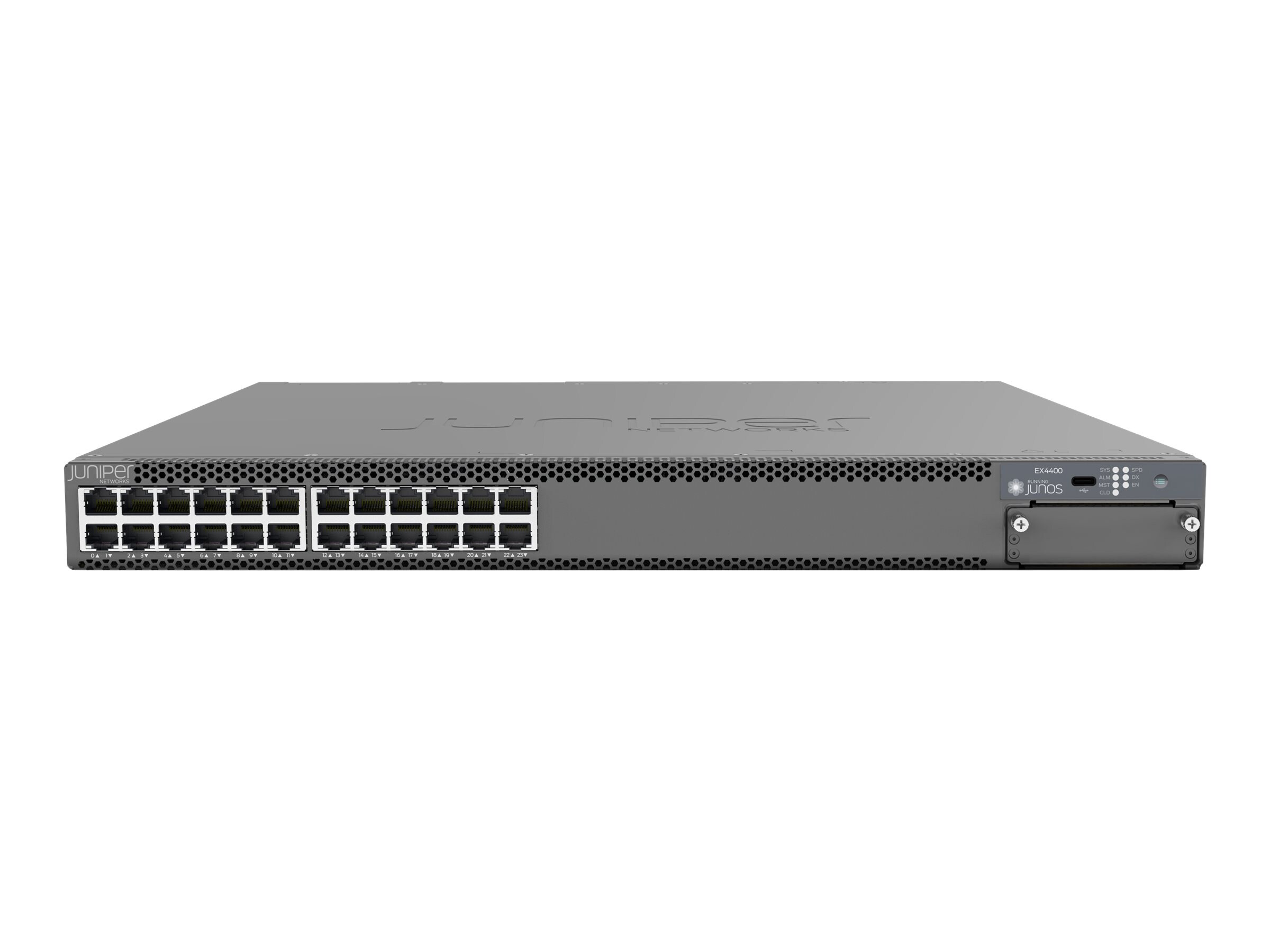 Juniper Networks 24X1G Switch with 4X25G 2X100G (EX4400-24T)