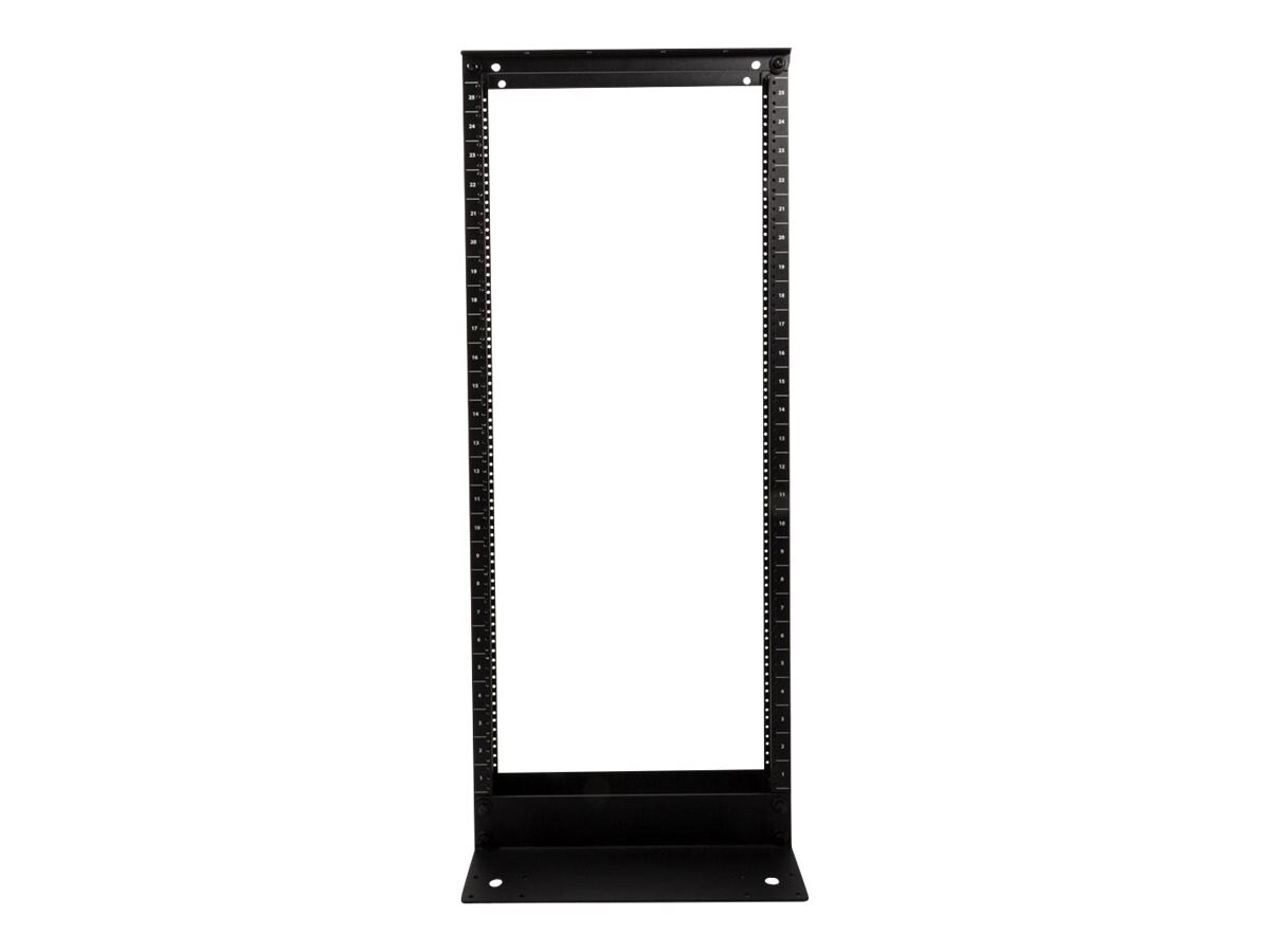 Rack Solutions Telco 2 Post Relay Rack: 25U Tall with 12-24 (180-6128)