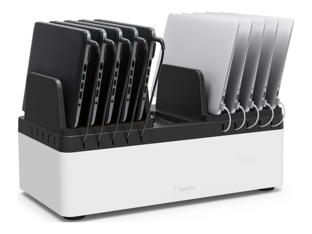 Buy Belkin 10-Device AC Classroom Charging Station w Fixed Dividers at ...