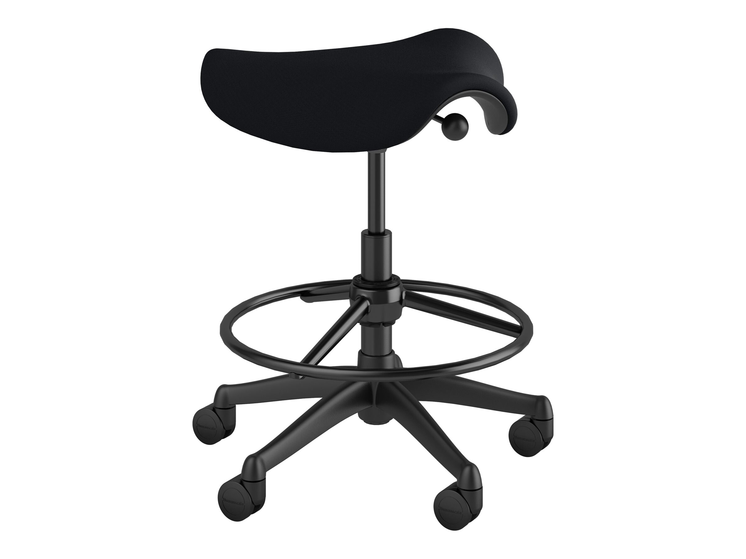 Humanscale FREEDOM SADDLE STOOL WITH DESK (F300GCF10FWKNSC)