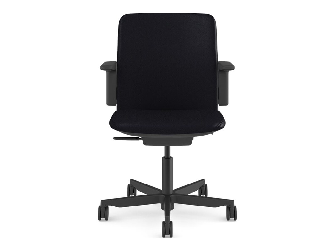 Humanscale Path Task Chair w Adjustable Duron Arms, Black ...