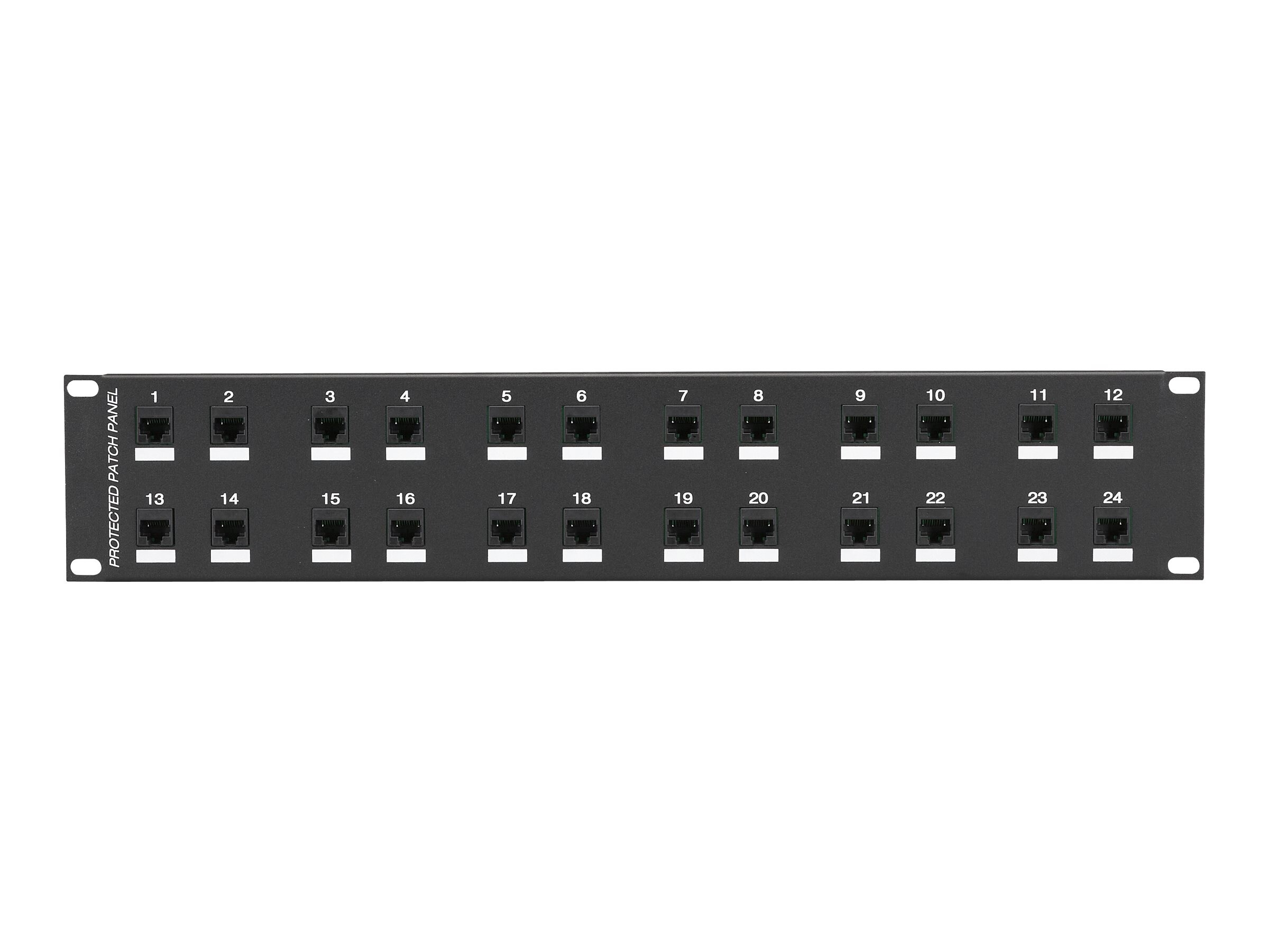Black Box 24-port CAT6 Surge-Protected p (JSM114A)