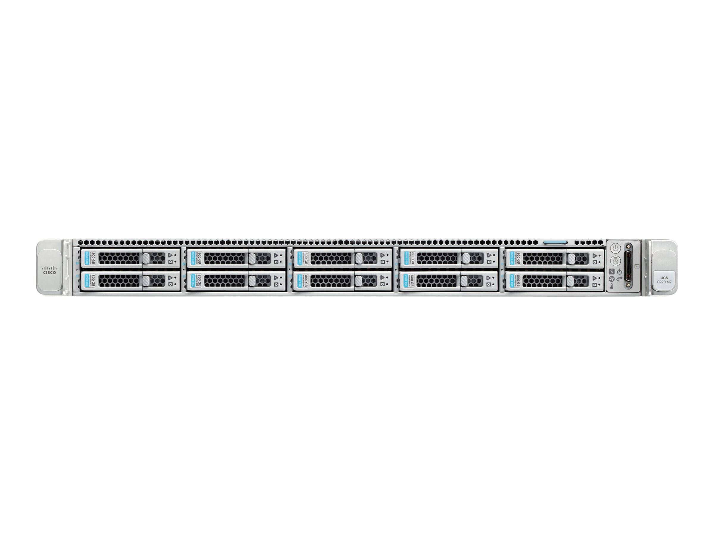 Cisco UCS C220 M7 RACK W O CPU, MEM, (UCSC-C220-M7N)