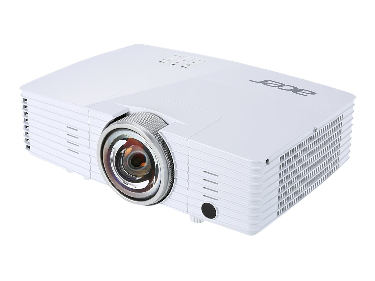 Acer S1385WHne WXGA 3D DLP Projector, 3200 Lumens, White (MR.JLX11.00E)