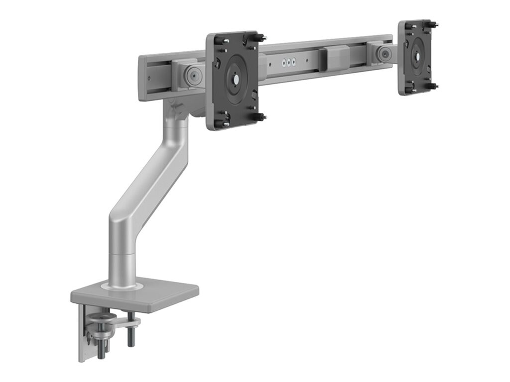 Humanscale M8.1 Monitor Arm With Crossbar, Two-Piece Clamp Mount (M82CGS )