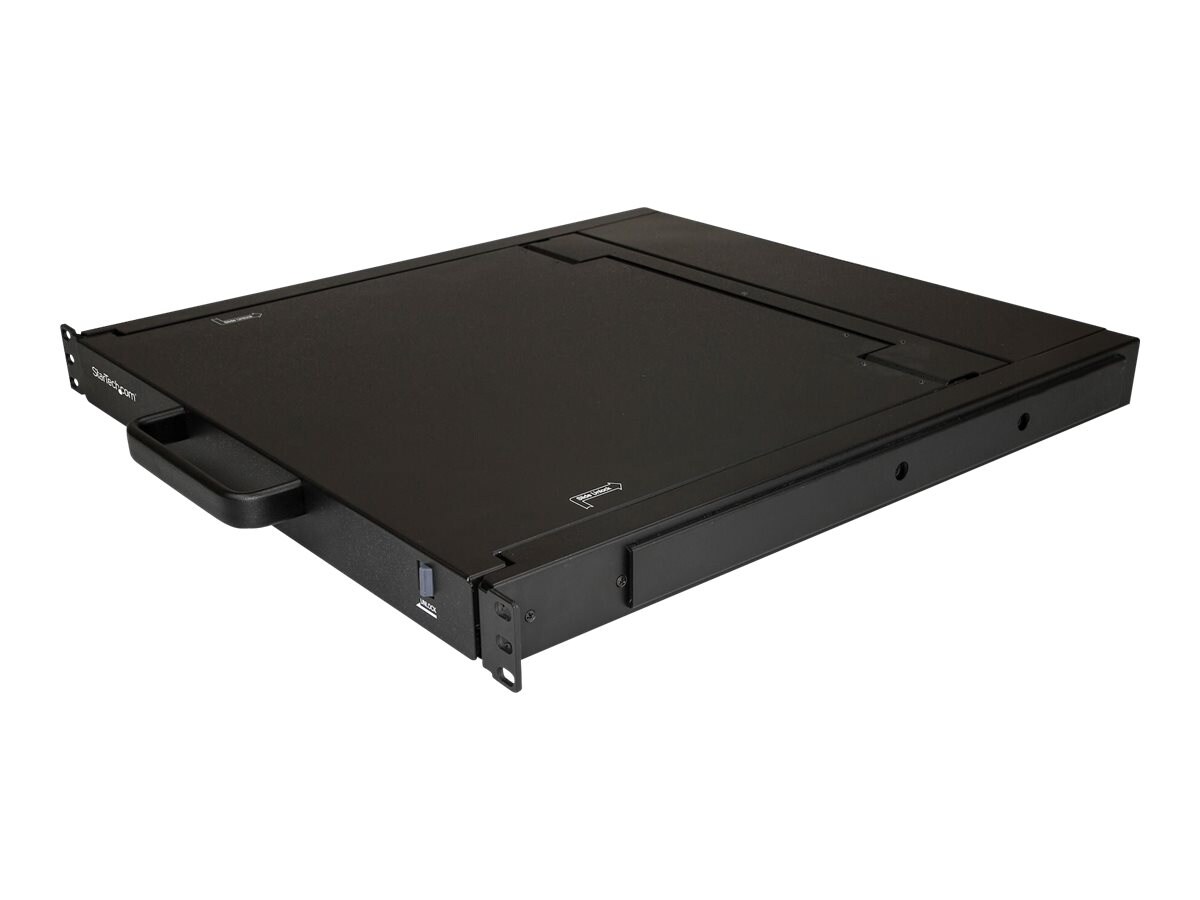 StarTech.com Rackmount Console - 1U 17" LCD VGA KVM Server Rack ...