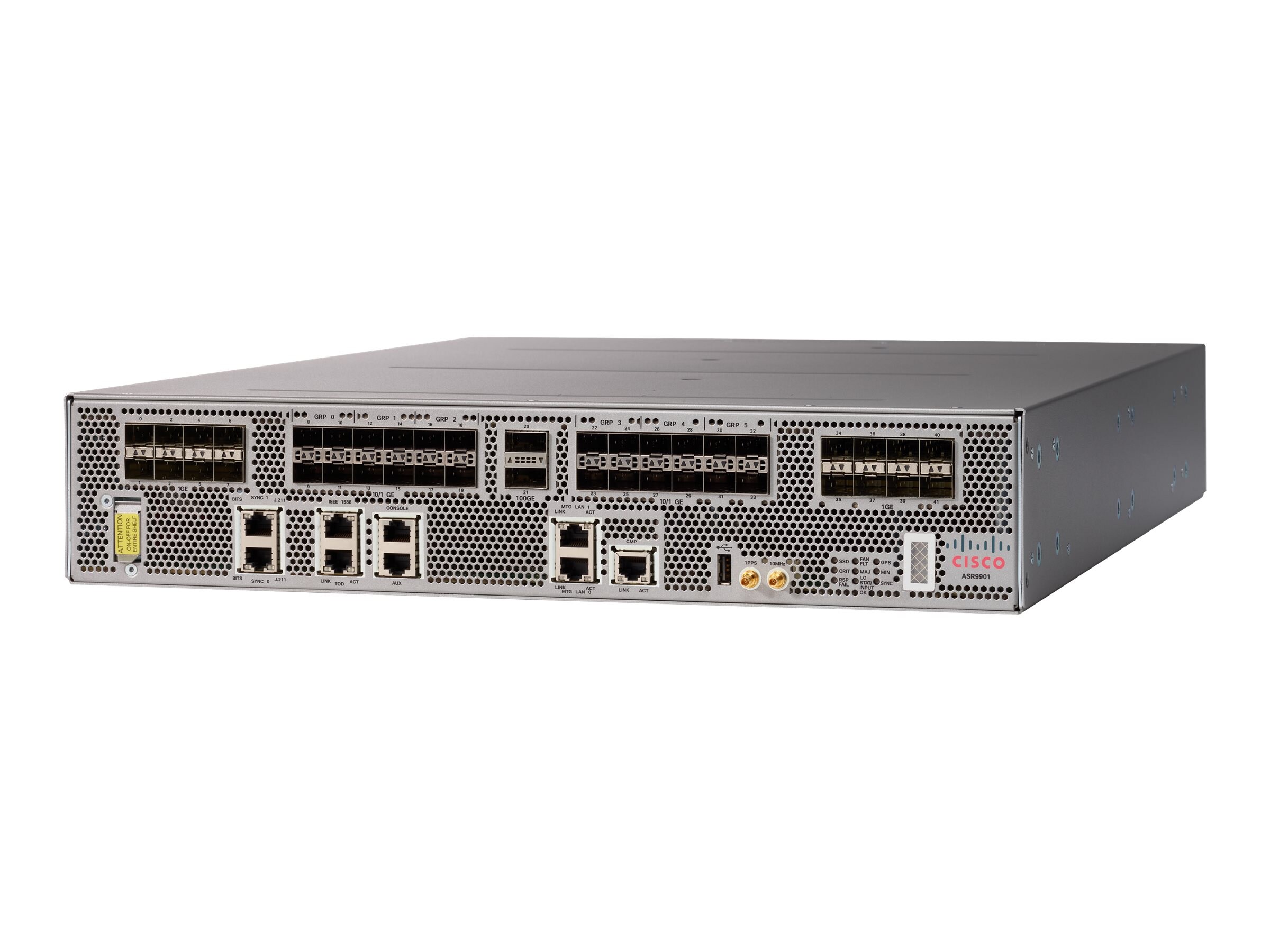 Cisco ASR 9901 Router 100 Gigabit Ethernet Front To Back Airflow ASR 9901 Cisco ASR 9901 Router 100 Gigabit Ethernet Front To Back Airflow ASR 9901