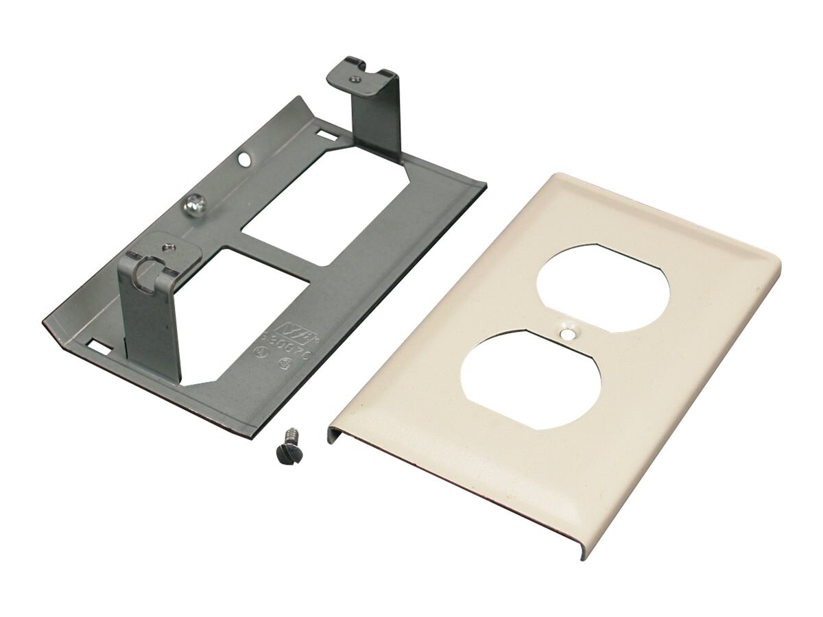 Legrand STL DUPLEX RECEPT PLATE 3 (G3043BE )