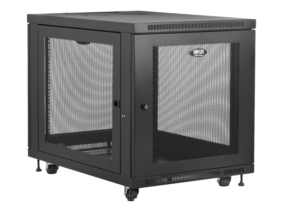 Tripp Lite SmartRack 12U Mid-Depth Rack Enclosure Cabinet (SR12UB)