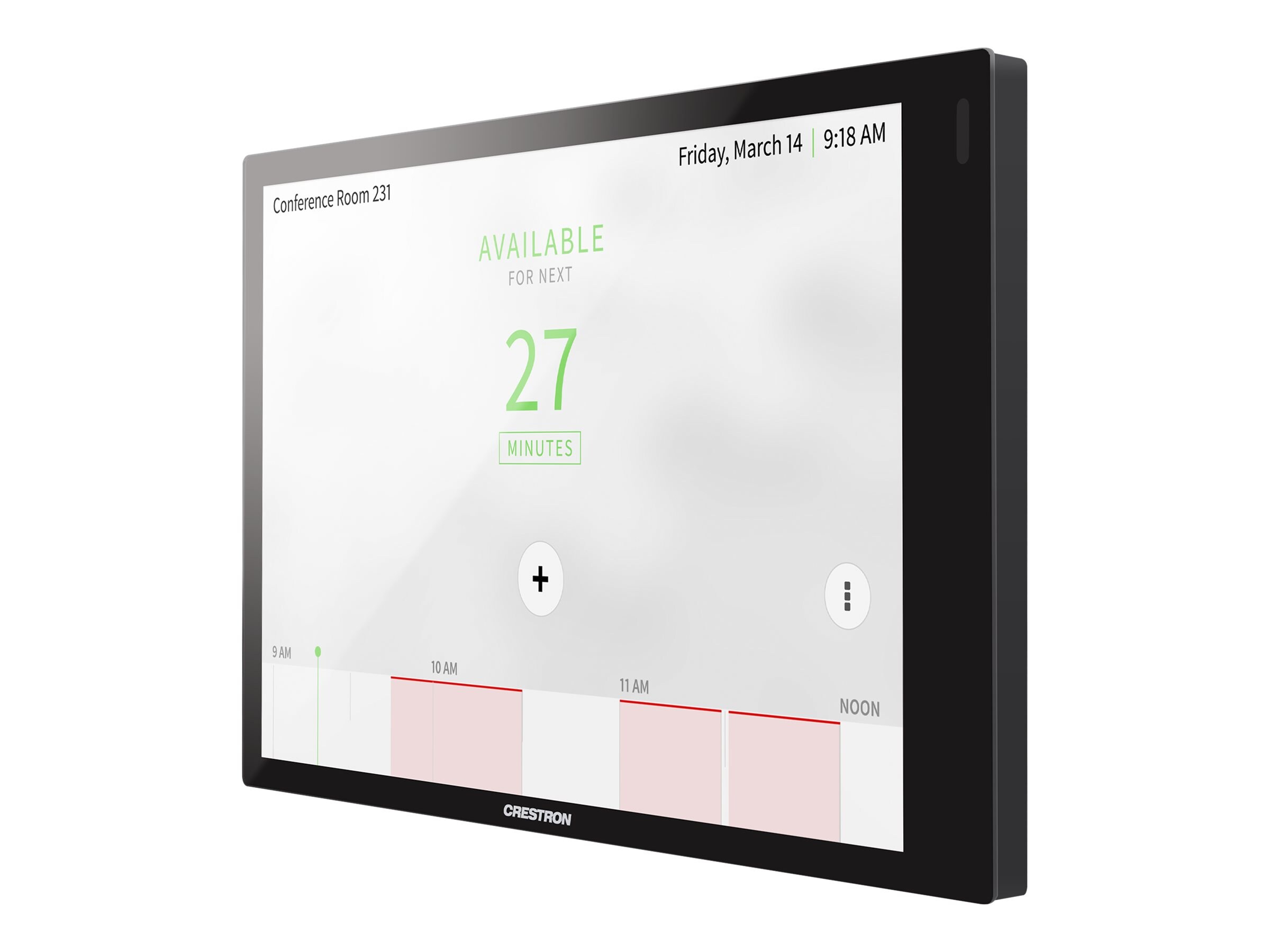 Crestron 7" Room Scheduling Touch Screen w TSW-770-LB-B-S Light (6511517)