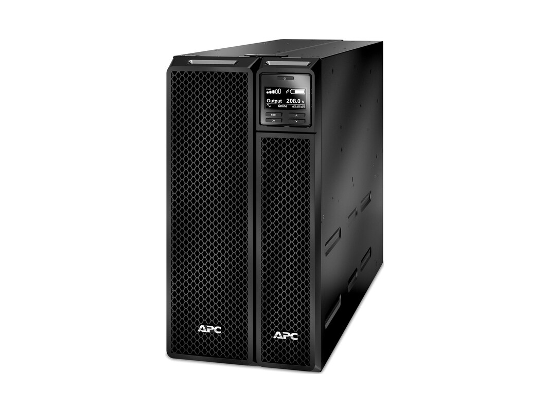 APC Smart-UPS SRT 3000VA 2700W 208V Online UPS L6-20P Input (3) (SRT3000XLT-5KTF)