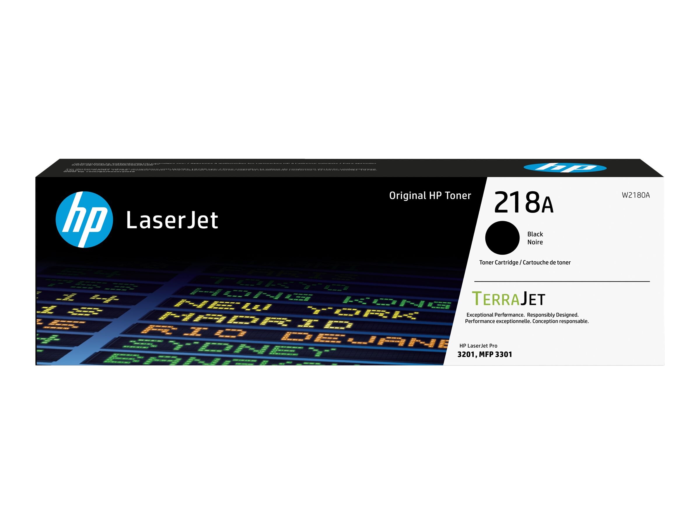 HP (W2180A) 218A Black Original LaserJet Toner Cartridge (W2180A)