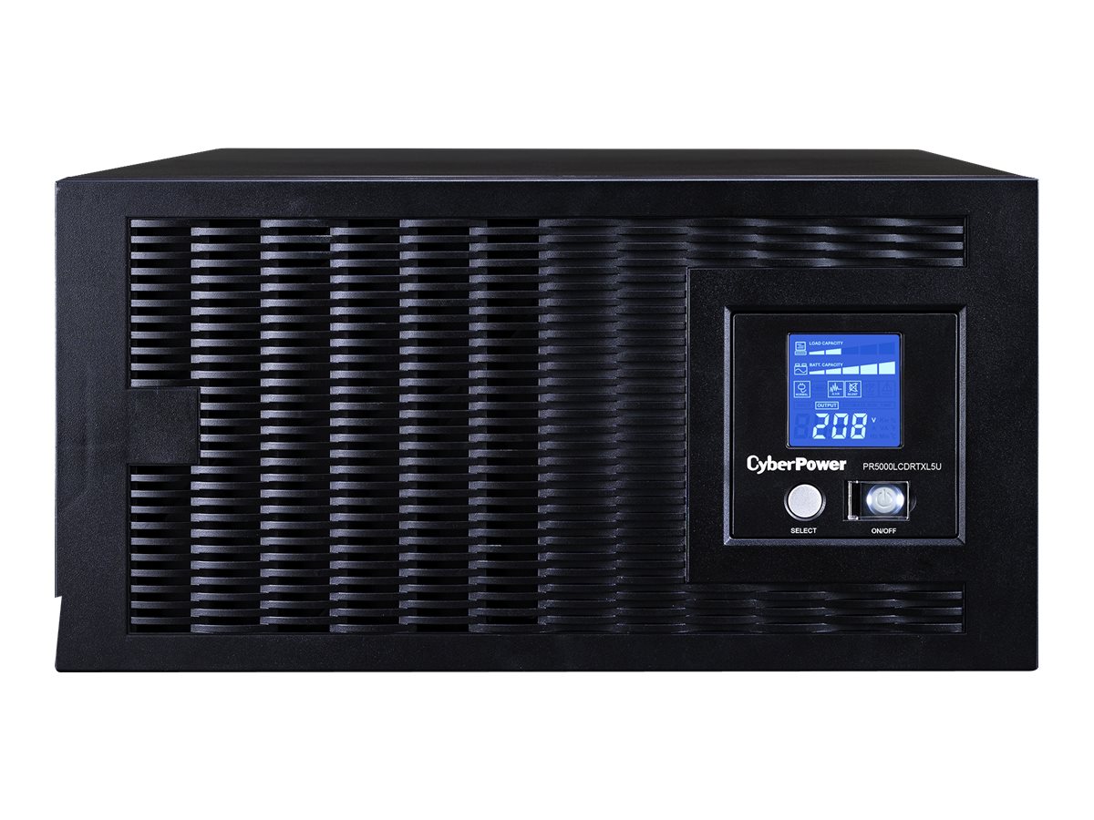 CyberPower 5000VA 240V Line-Interactive UPS 5U GreenPower (PR5000LCDRTXL5U)