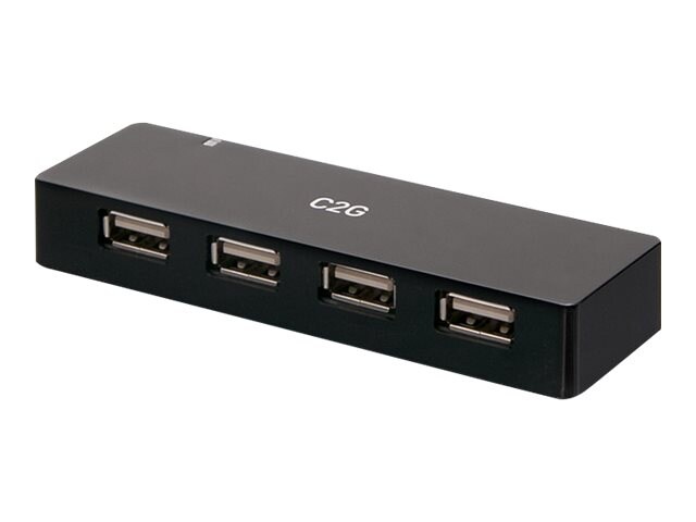 Buy C2G 4-Port USB-A Hub with 5V 2A Power Supply at Connection Public ...