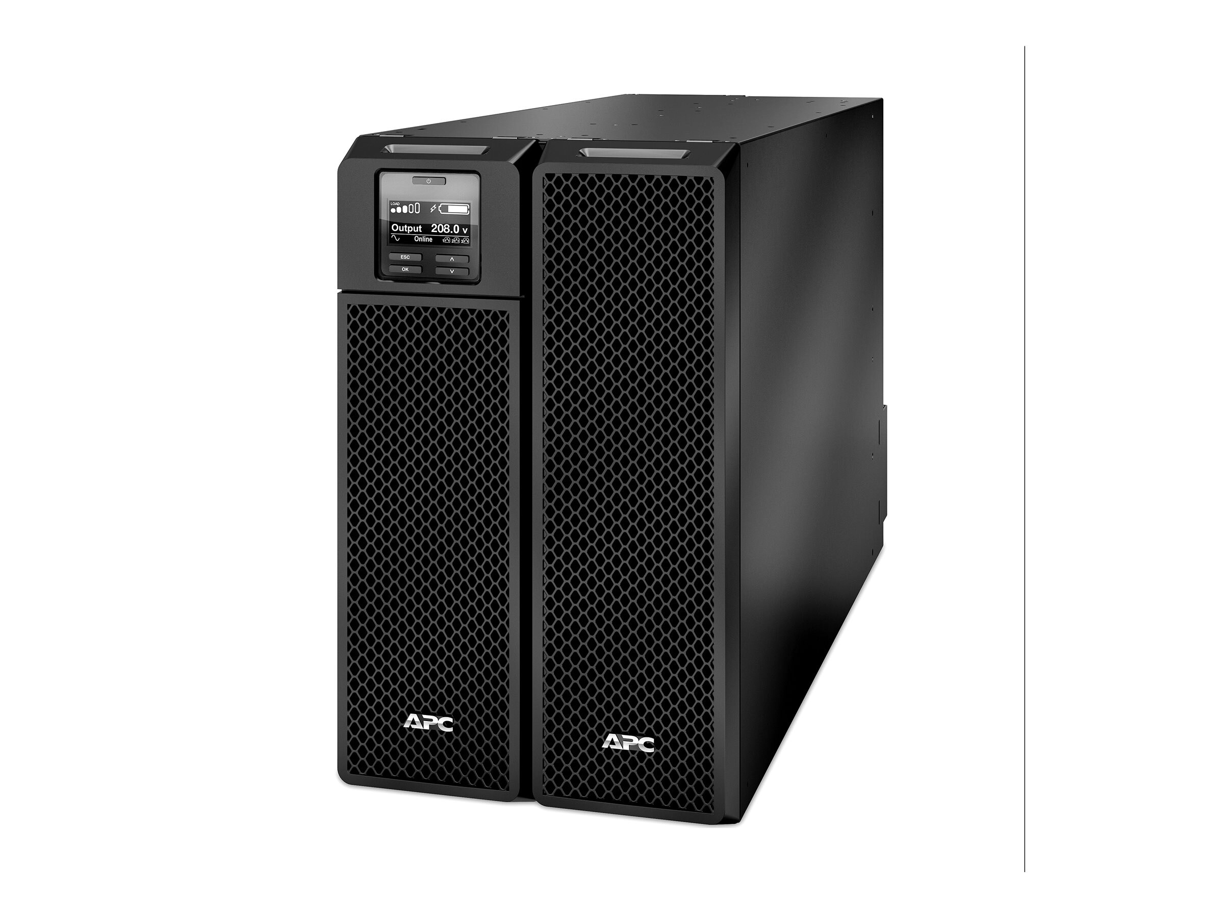 APC Smart-UPS SRT 10KVA 10kW 208V Tower Online UPS HW Input HW+ (SRT10KXLT)