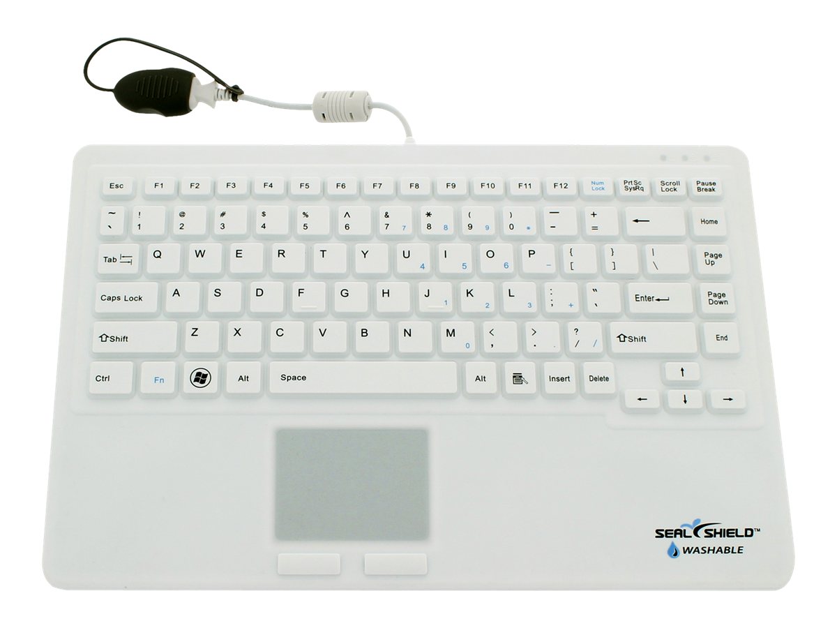 Seal Shield Seal Touch Silicone All-in-One Keyboard w Built-in (SW87P2)