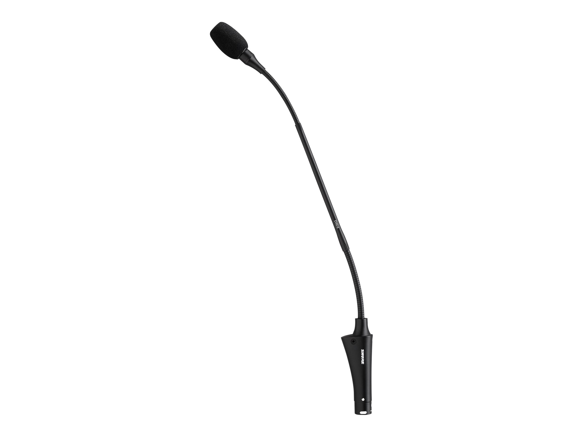 Shure Shure CVG12-B C Mic 12in Gooseneck Condenser Microphone (CVG12-B/C)