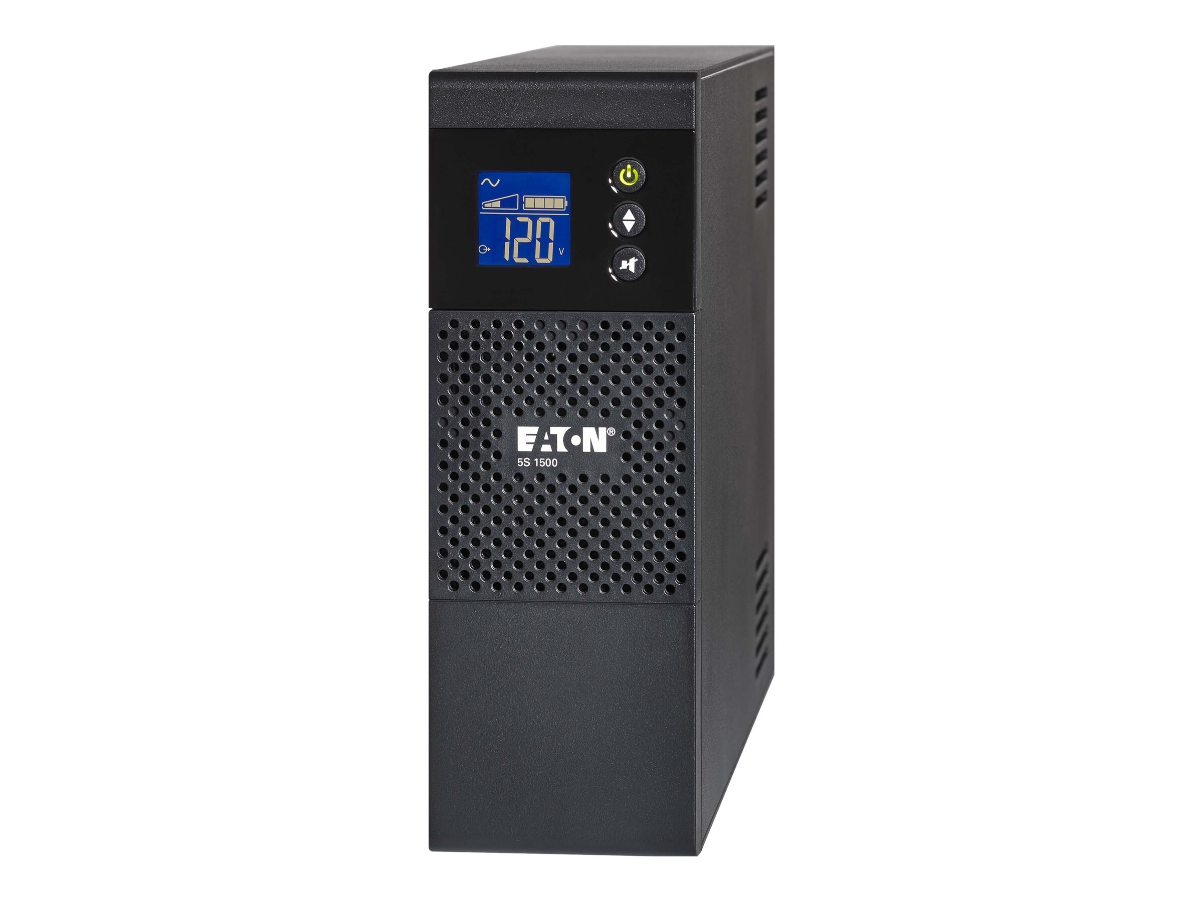 Eaton 5S LCD 1500VA 900W 120V Line-Interactive Tower UPS 5-15P (5S1500LCD)