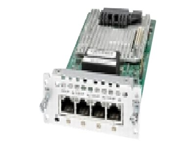 Cisco PVDM4 64-channel to 128-channel factory upgrade (NIM-4MFT-T1/E1)