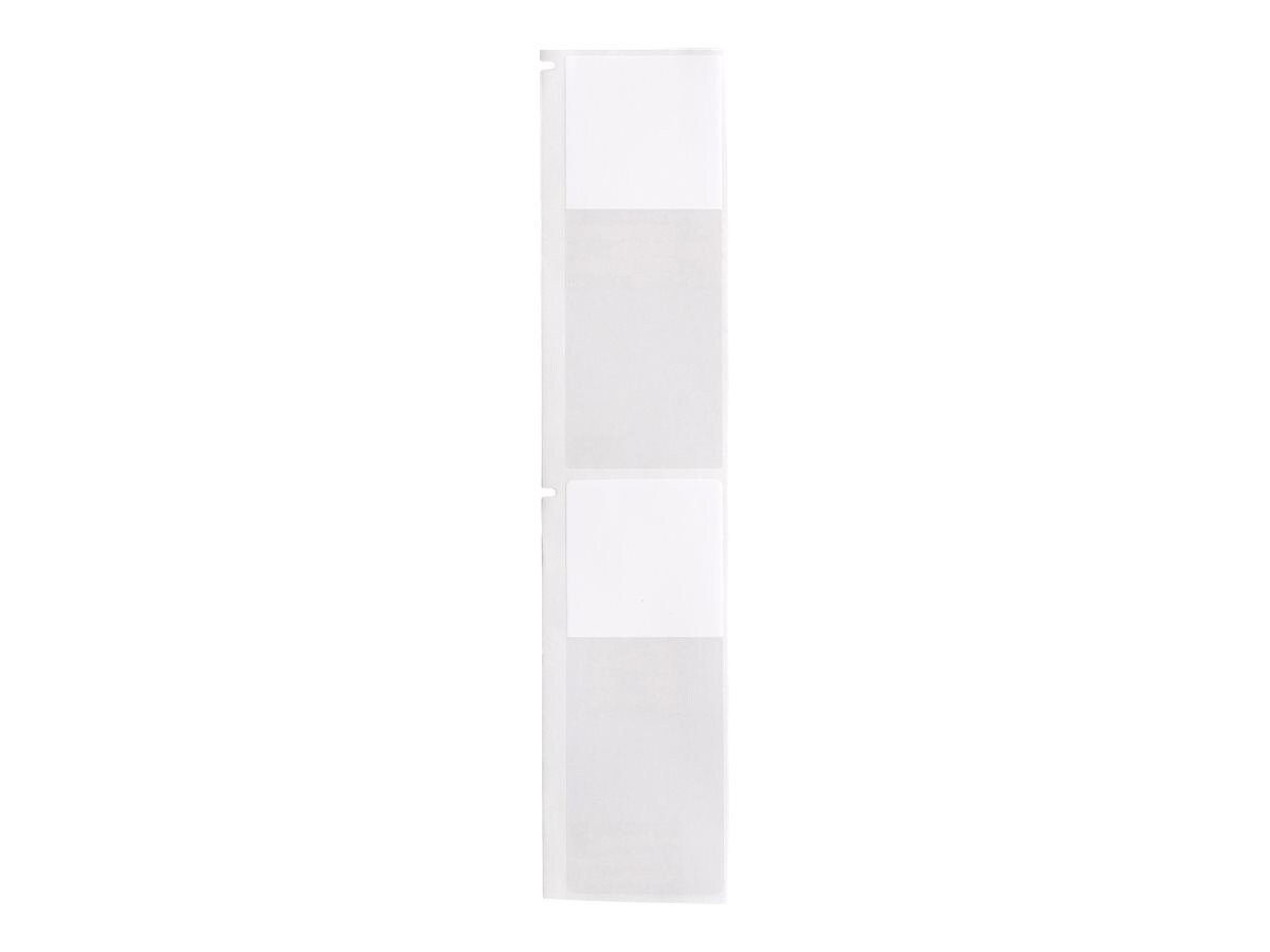 Brady 4" x 1.5" White Self-Laminating Vinyl Wrap Around Wire & (M6-109 ...