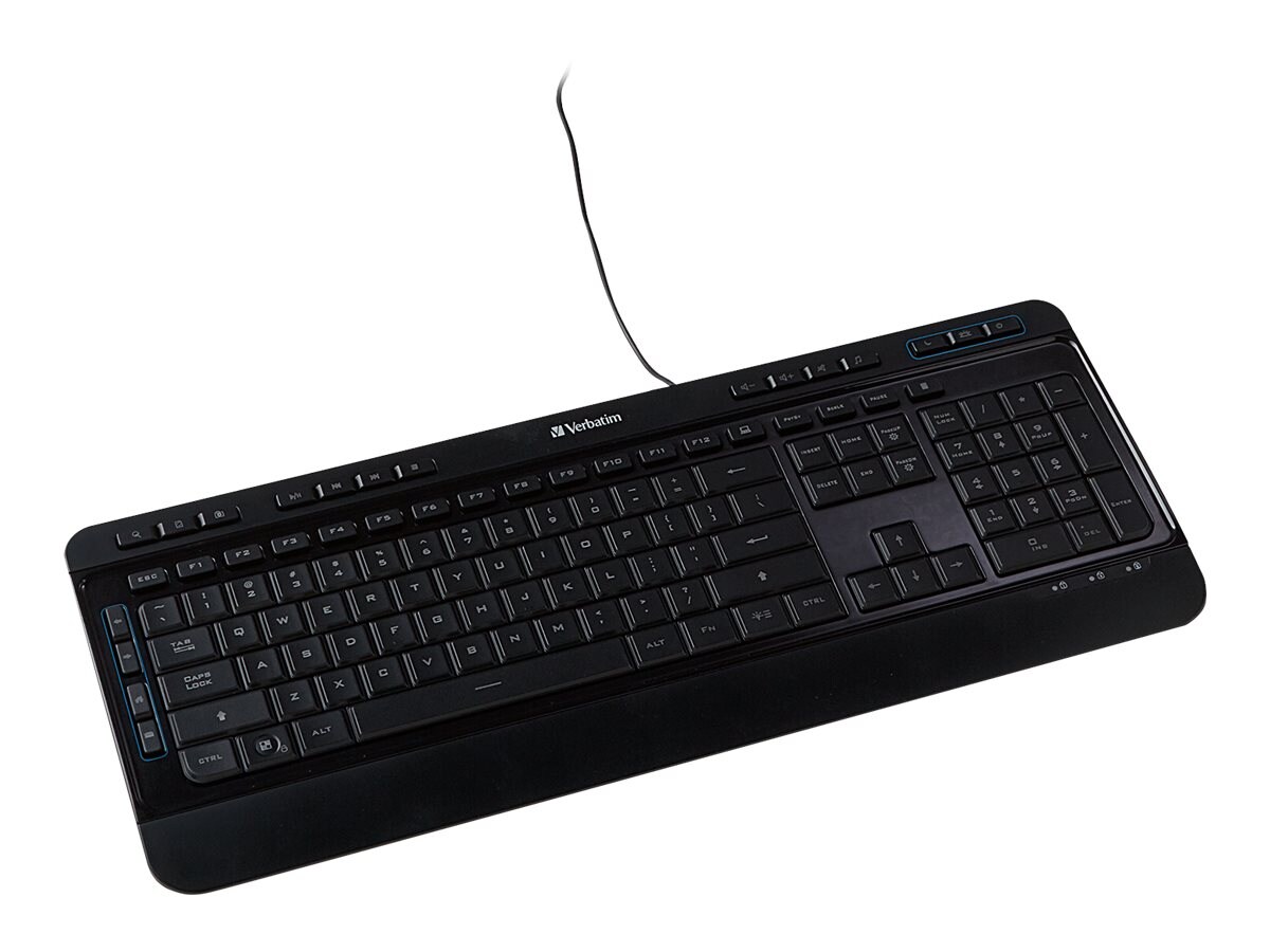 Verbatim Illuminated Wired Keyboard (99789)